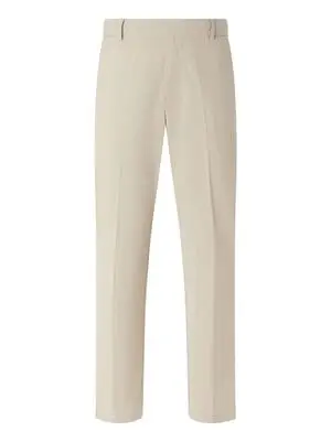 JAMES PERSE Golf Slim-fit Stretch Cotton-blend Trousers - Beige