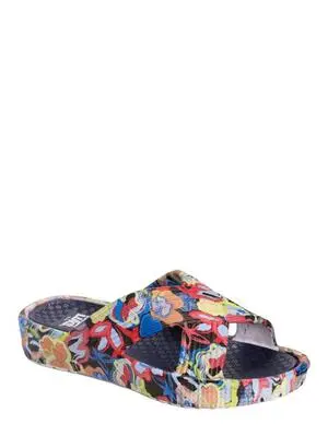 MUK LUKS Spa Day Sandals - Graffiti Floral