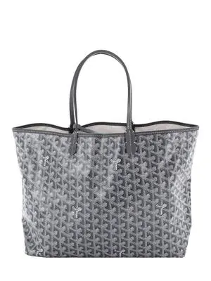 Goyard Saint Louis PM Tote Coated Canvas Gray