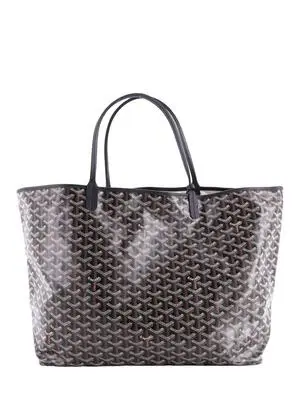 Goyard Saint Louis GM Tote Coated Canvas Black