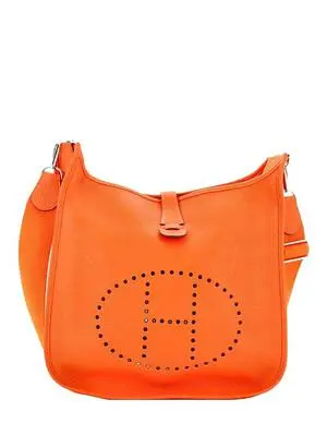 Hermès Evelyne Bag Gen Iii Clemence Gm Feu