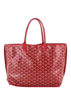 GOYARD Anjou Reversible Tote Coated Canvas Pm - Red
