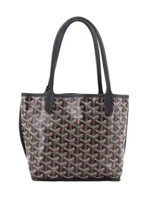 GOYARD Anjou Reversible Mini Tote Coated Canvas