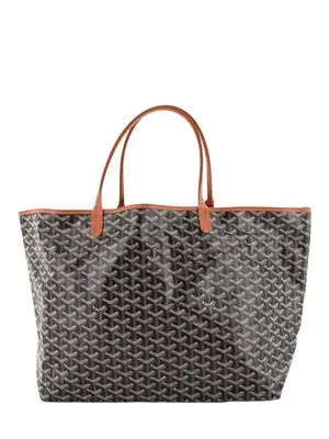 Goyard Saint Louis GM Tote Coated Canvas Brown