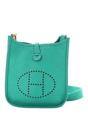 Hermès Evelyne Bag Gen Iii Clemence Tpm - Green