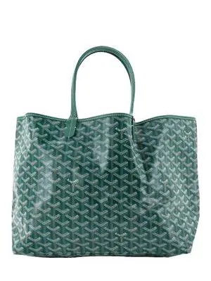 Goyard Saint Louis Tote Coated Canvas Pm Green