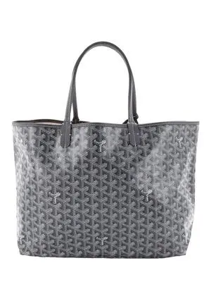 Goyard Saint Louis PM Tote Coated Canvas Gray