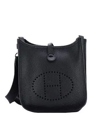 Hermès Evelyne Bag Gen Iii Clemence Tpm - Black