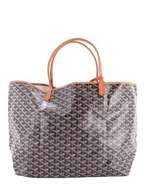 Goyard Saint Louis Tote Coated Canvas Gm - Brown