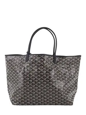 Goyard Saint Louis GM Tote Coated Canvas Black