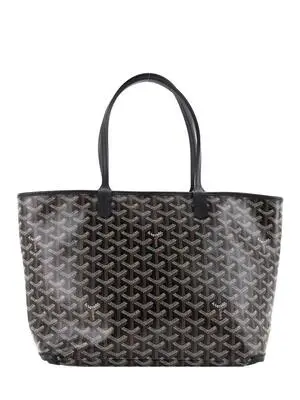 GOYARD Artois Tote Coated Canvas Pm - Black