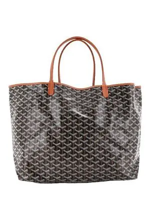 Goyard Saint Louis Tote Coated Canvas Gm - Brown