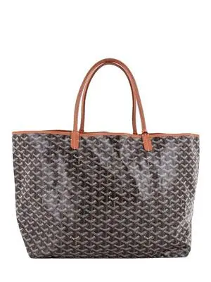 Goyard Saint Louis Tote Coated Canvas Gm Brown