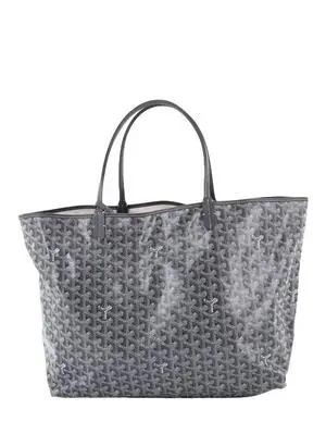 Goyard Saint Louis Tote Coated Canvas Gm - Grey