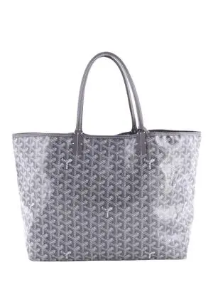 Goyard Saint Louis PM Tote Coated Canvas Gray