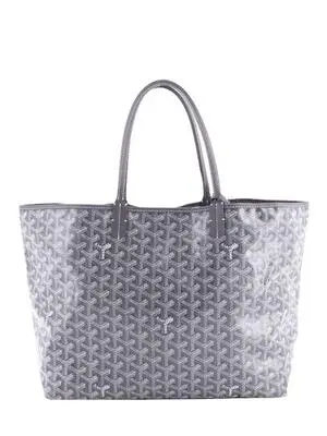 Goyard Saint Louis Tote Coated Canvas Pm Grey