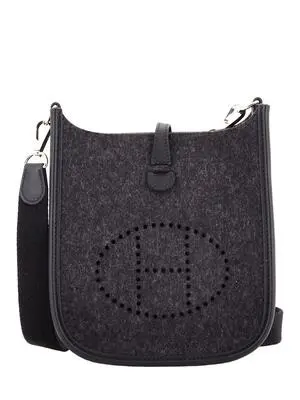 Hermès Evelyne Bag Gen Iii Felt Tpm - Grey