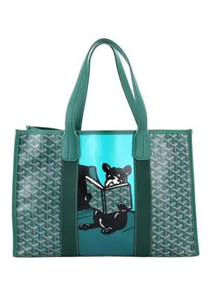 Goyard Villette Tote Printed Coated Canvas MM Green