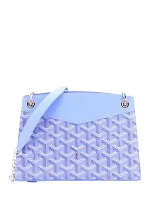 GOYARD Structured Rouette Chain Shoulder Bag - Blue