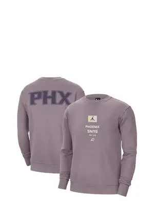 JORDAN BRAND Phoenix Suns Statement Edition Heavyweight Pullover Sweatshirt - Purple