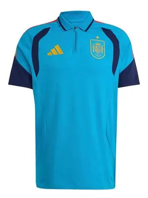 Adidas Spain National Team 2026 Tiro Training Polo - Turquoise