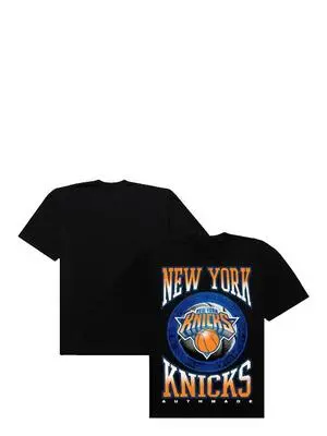 AUTHMADE New York Knicks Vintage Metal Premium Heavyweight T-shirt - Black