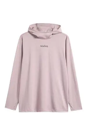 TENŌRE Logo Graphic Hooded T-shirt - Zinc