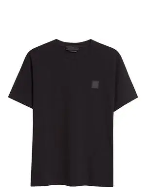Stone Island Compass Logo Patch Short Sleeve T-shirt - Black