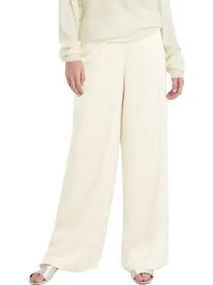FAVORITE DAUGHTER Satin Wide-Leg Pants