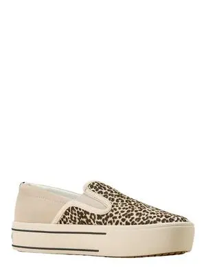 Ariat Skylar Slip-on Sneaker - Cream Cheetah Hair On