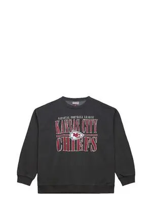 Mitchell & Ness Kansas City Chiefs Downtown Collection Fleece Sweatshirt - Black