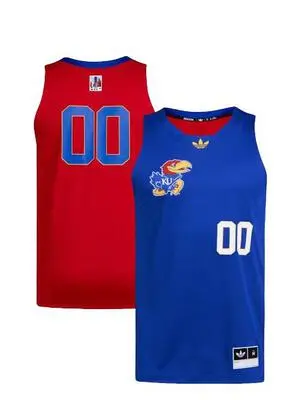 Adidas Kansas Jayhawks Basketball Jersey - Royal