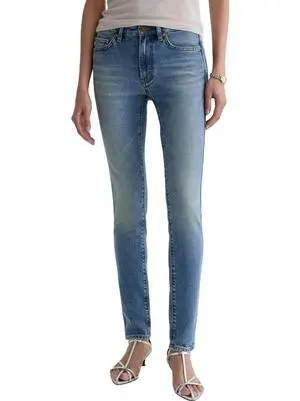 Ag Quinn Low Rise Cigarette Jeans - 16 Years Affinity