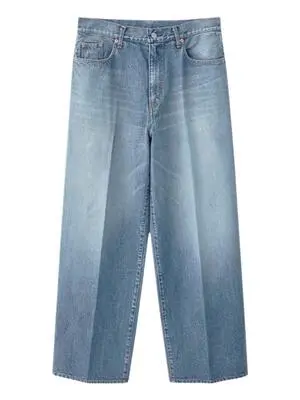 MAGIC STICK Wide Leg Jeans - Blue
