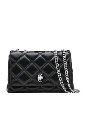 Marc Jacobs Slim Dual Chain Shoulder Bag - Black