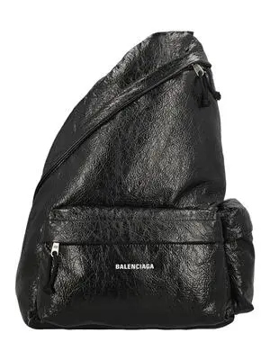 Balenciaga Explorer Sling Backpack - Black