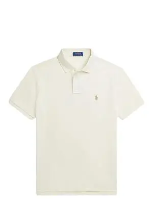 Polo Ralph Lauren Mesh Polo Shirt - Cream