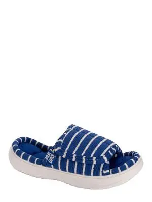 MUK LUKS Raelynn Slide Slipper - Blue