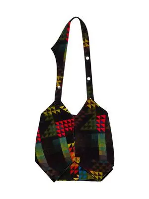 KIKO KOSTADINOV Abstract Check Kaleidoscope Bag