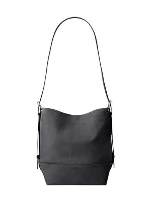 LEMAIRE Small Belted Tote Bag - Black