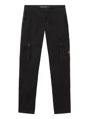 Stone Island Basic Cargo Pocket Pant - Black