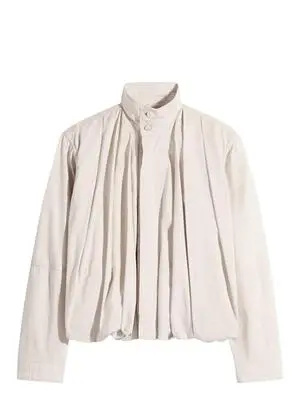 LEMAIRE Soft Pleated Blouson - White