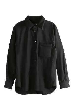 Comme Des Garçons Long-sleeve Polo Shirt - Black