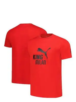 PUMA Ac Milan 2025/26 King Logo T-shirt - Red
