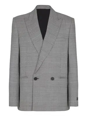 BALMAIN Prince Of Wales 2-button Blazer