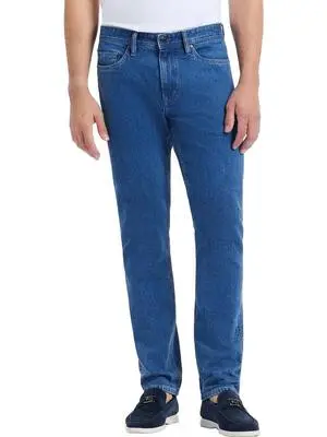 Robert Graham Ryazan Straight Leg Jeans - Light Indigo