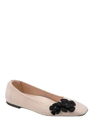 Karl Lagerfeld Paris Zundro Ballet Flats - New Beige
