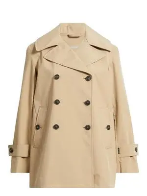 SAVE THE DUCK Sofi Waterproof Trench Coat - Stardust Beige