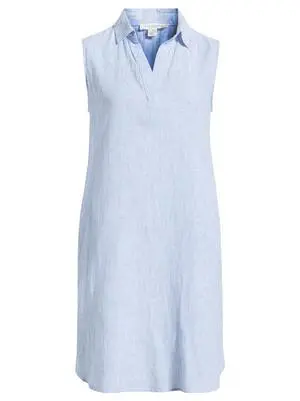 BEACHLUNCHLOUNGE Shelay Sleeveless Shift Dress - Police Officer
