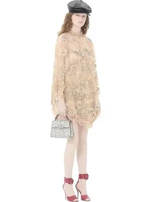 Valentino Garavani Valentino Garavani VSLING Mini Handbag With Embroidery Red